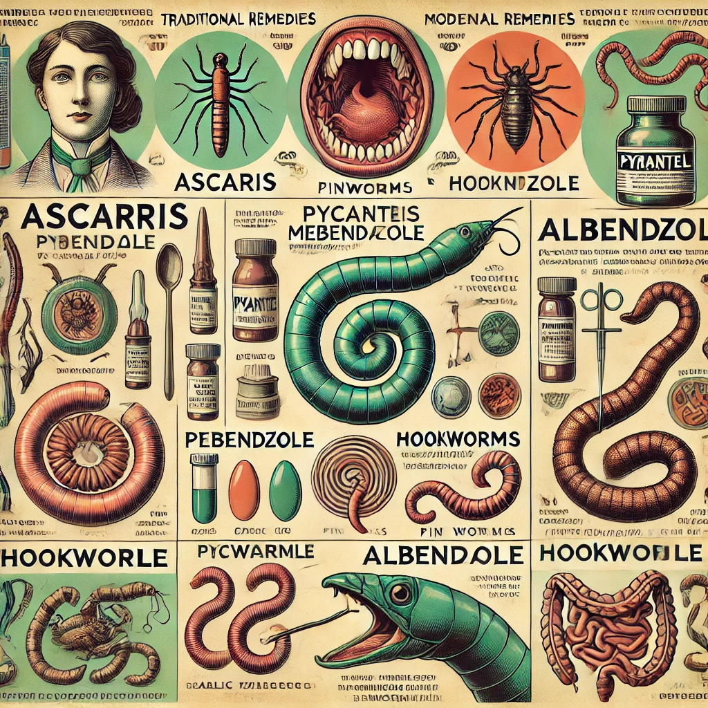 Traitement des Ascaris, Oxyures et Ankylostomes