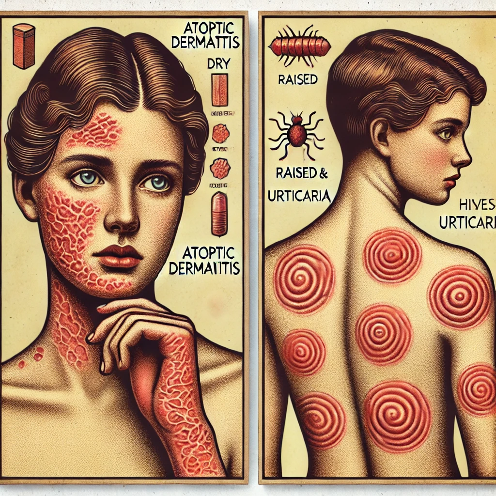 Traitements contre la Dermatite Atopique et l'Urticaire