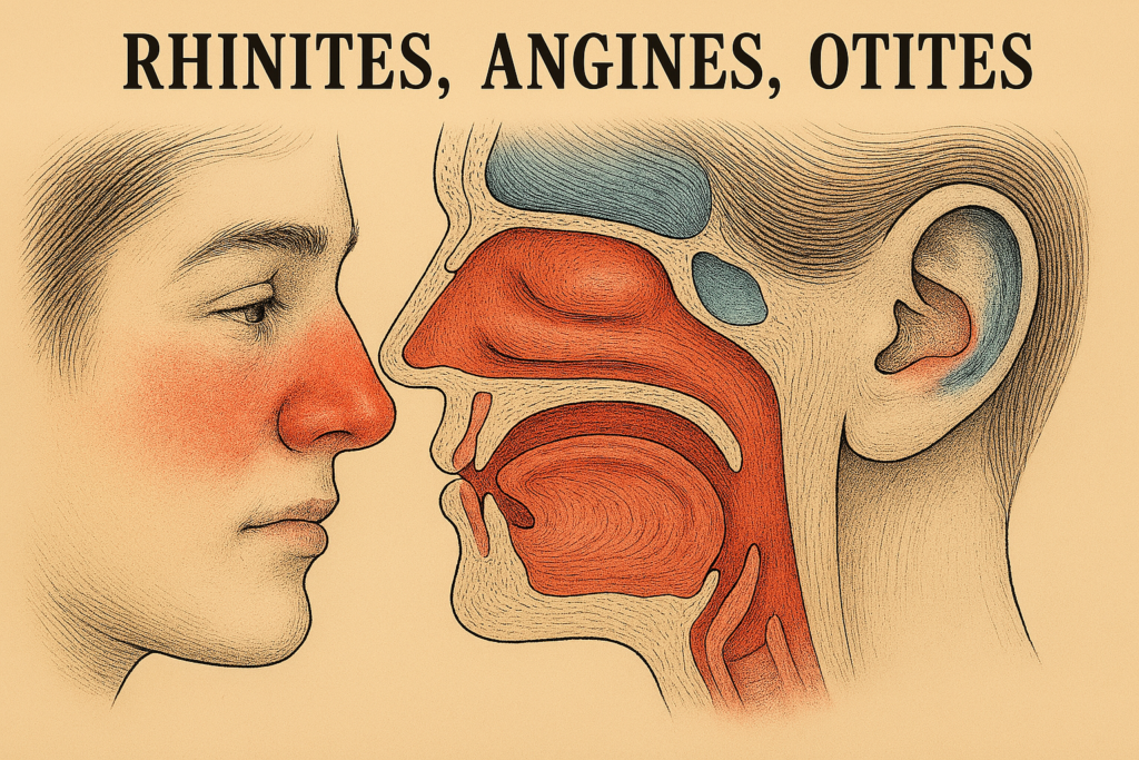 Infections ORL : Rhinites, Angines et Otites – Bien Comprendre pour ...